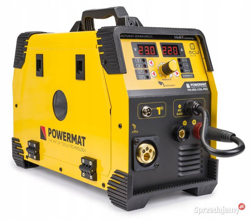 SPAWARKA MIGOMAT MIG MAG MMA TIG IGBT 220A ZESTAW 220L-PRO Katowice - Sprzedajemy.pl