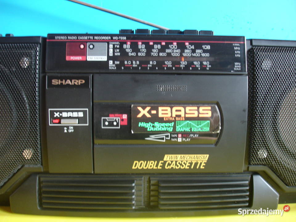 Radiomagnetofon SHARP WQ-T238 Zielona Góra - Sprzedajemy.pl