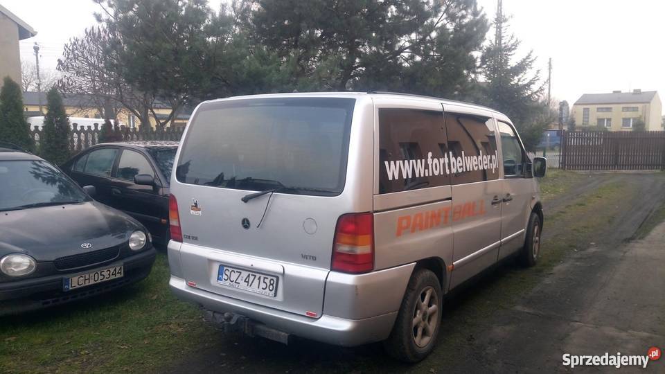 Mercedes Vito 638 2001 klima, webasto, alufelgi 9 osób Częstochowa ...