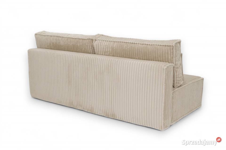 Kanapa Milo – Nowoczesny design, komfort spania i pojemnik na pościel ...