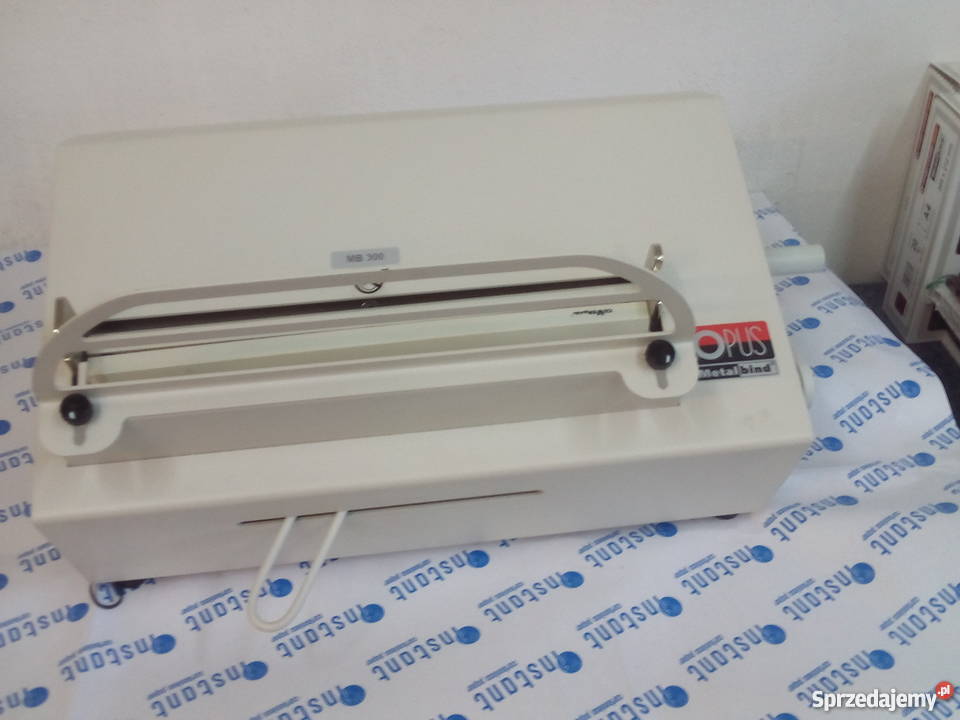 Bindownica kanałowa OPUS MB 300 Metalbind A4 A3 oprawa Kielce - Sprzedajemy.pl