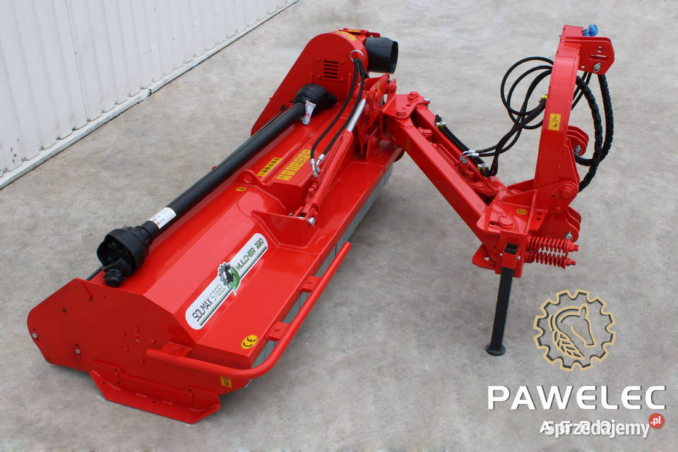 Mulczer, kosiarka bijakowa tylno-boczna SOLMAX 220 Olesno - Sprzedajemy.pl
