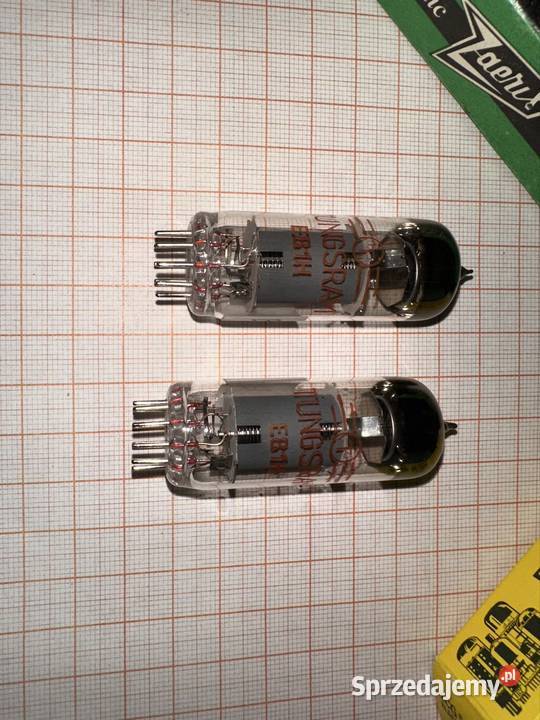 Lampa elektronowa E81H Nie Używane 2 szt. (Z377) Czechowice-Dziedzice ...