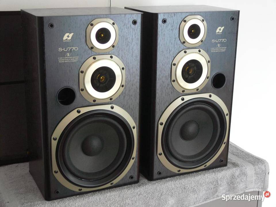 Kolumny Sansui S-U770 świetne monitory Vintage. WYSYŁKA. Jasło ...