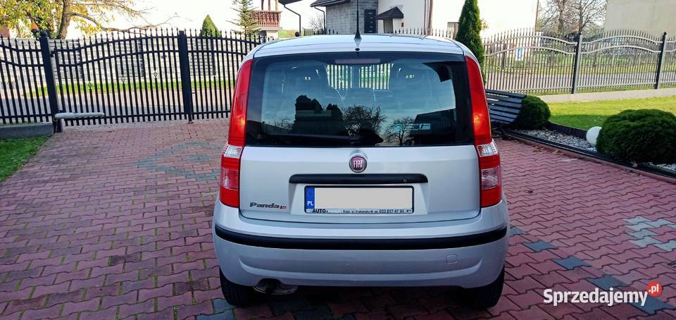 Fiat Panda, Salon Polska, 2 Właś, Klima ,Wspomaganie City. Wolbrom ...