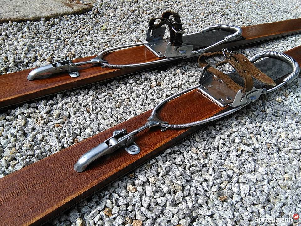 Stare drewniane narty Mesta Pionier-S Szklarska Poręba - Sprzedajemy.pl