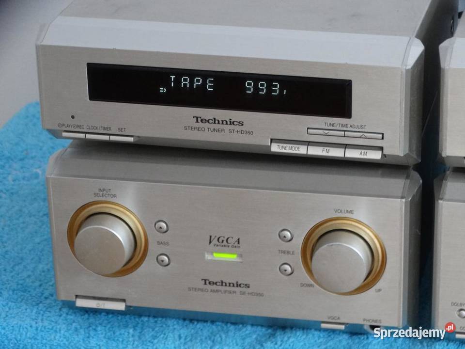 Wieża audio Technics SE-HD350. WYSYŁKA. Jasło - Sprzedajemy.pl