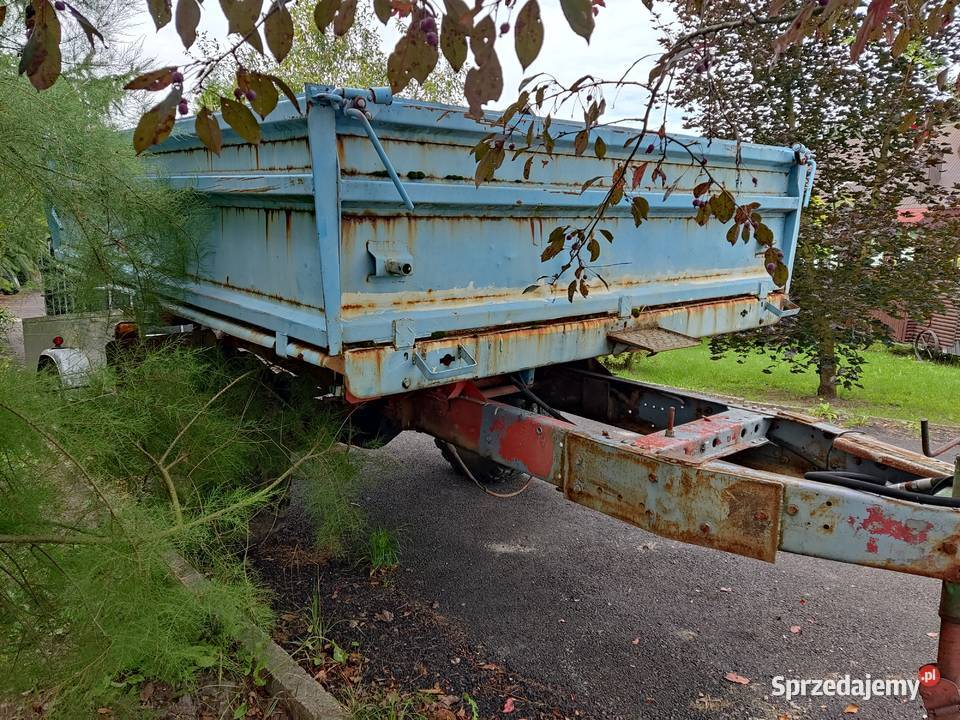 Przyczepa jednoosiowa wywrotka Durdy - Sprzedajemy.pl