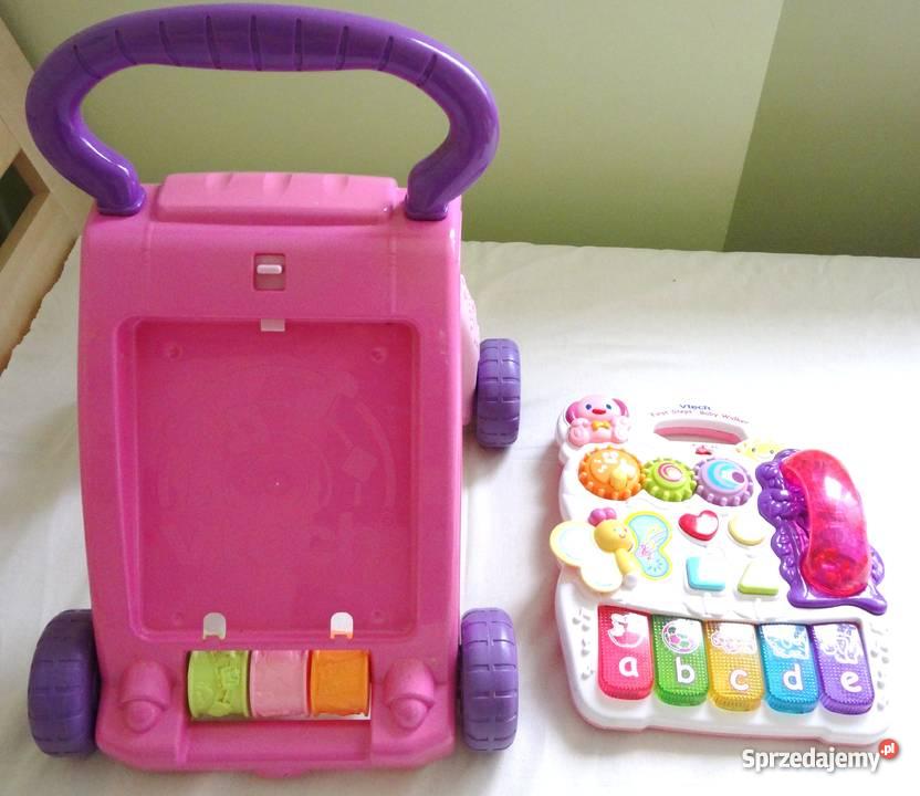 VTech Interaktywny Chodzik Pchacz Różowy SaNdRa - Sprzedajemy.pl