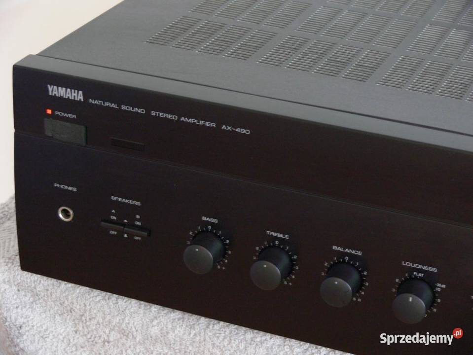 Wzmacniacz Yamaha AX-490 mocny i sprawny. WYSYŁKA Jasło - Sprzedajemy.pl