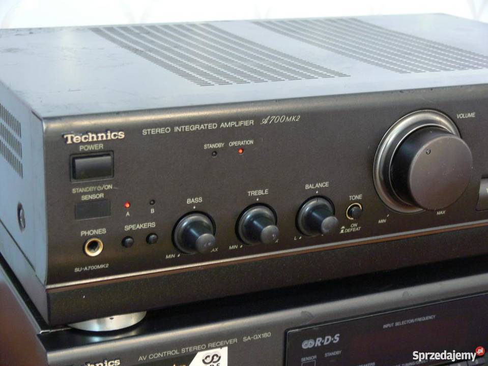 Wzmacniacz Technics SU-A700MkII sprawny i mocny .WYSYŁKA. Jasło - Sprzedajemy.pl