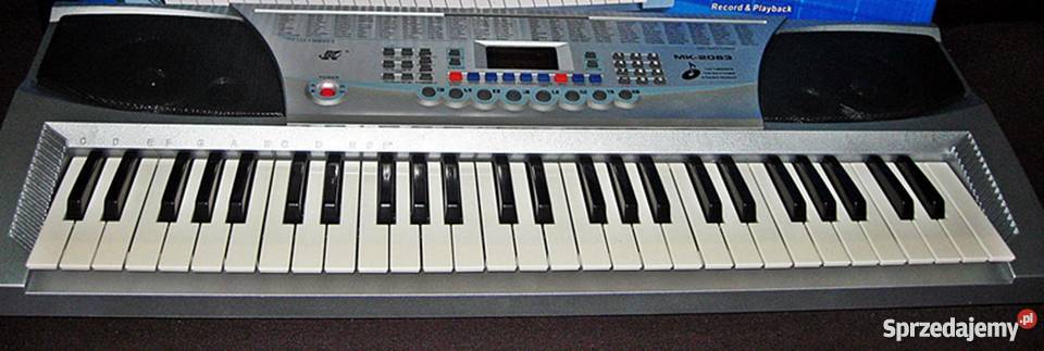 Keyboard Organy z mikrofonem 54 klawisze LCD MK-2083 Gniezno ...