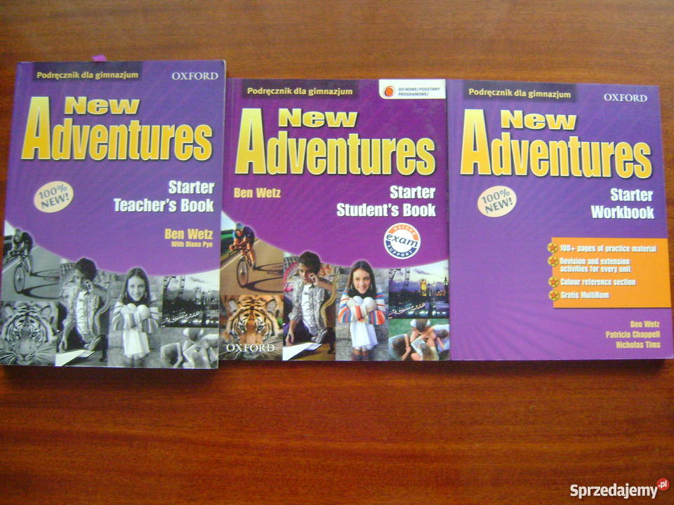 New Adventures Starter Student's Book + Workbook + Teacher's Book ...