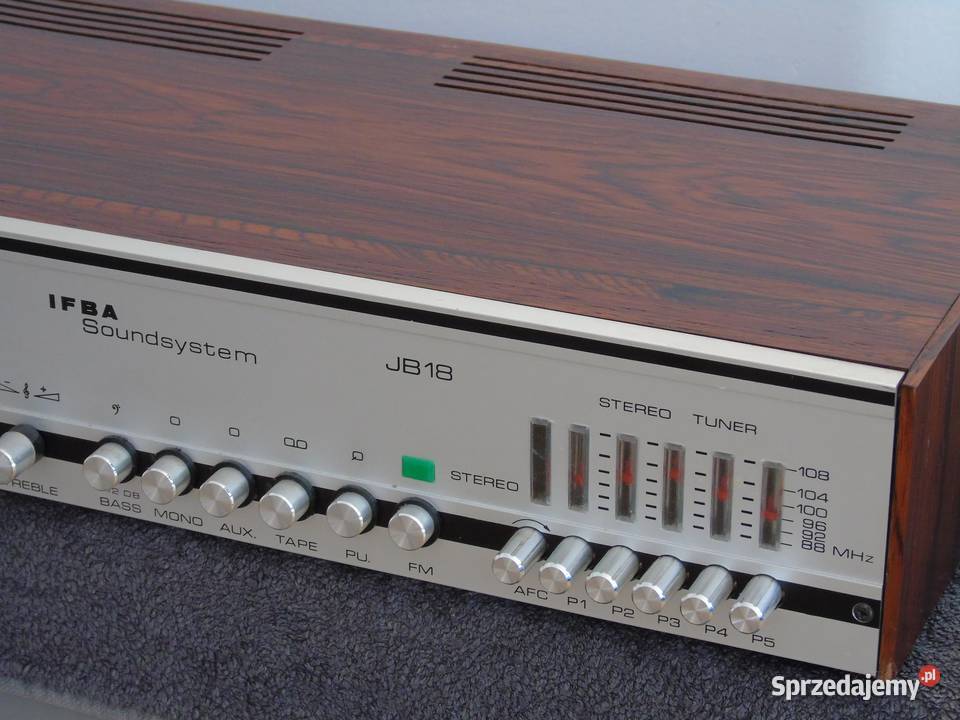 Amplituner IFBA Soundsystem JB18 Vintage. WYSYŁKA Jasło - Sprzedajemy.pl