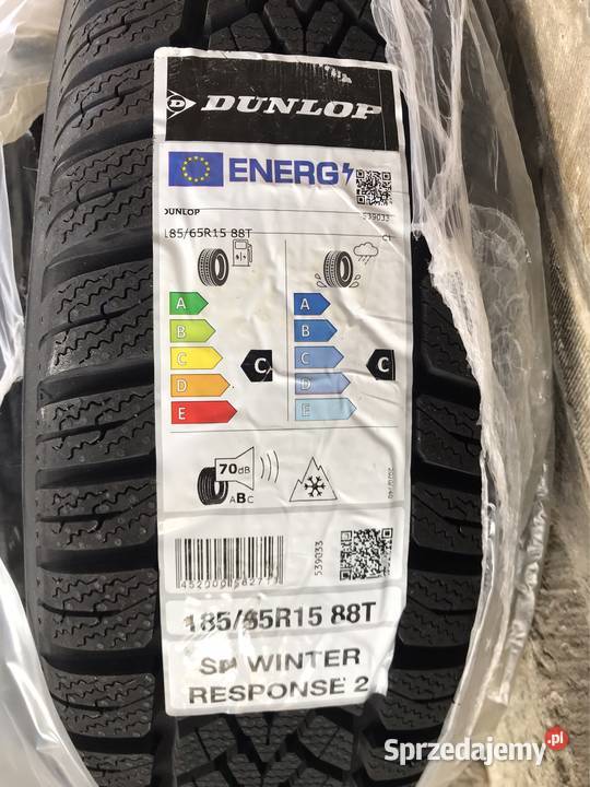 Nowe opony zimowe Dunlop 185/65/R15 Mniszek - Sprzedajemy.pl