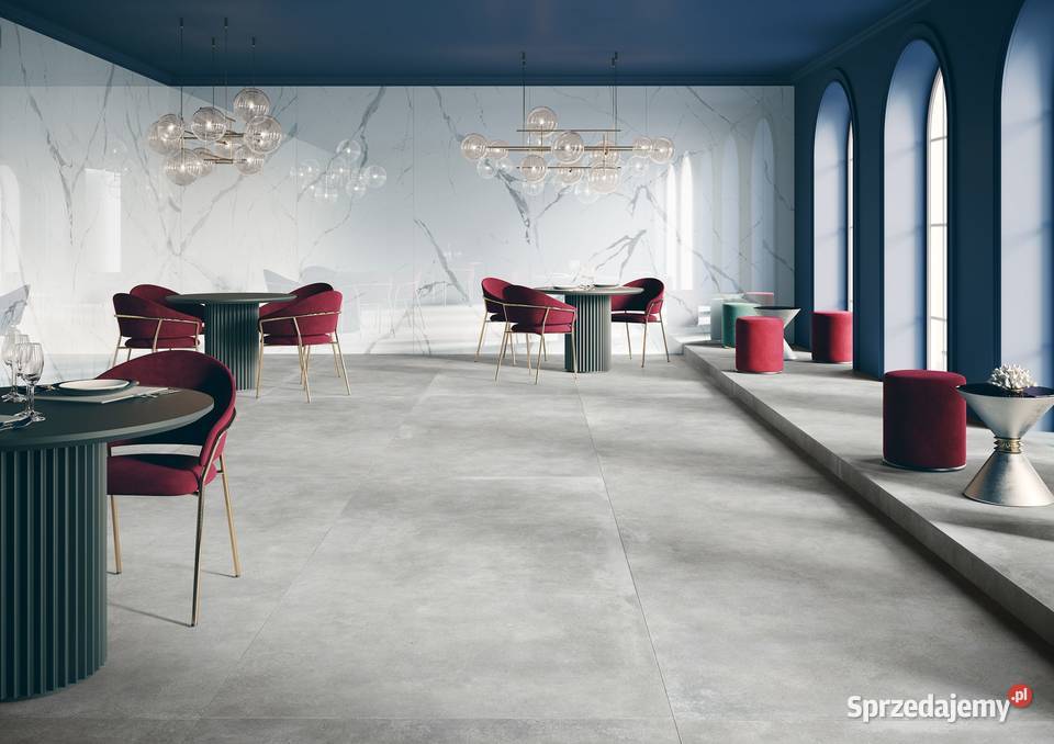 Płytki wielkoformatowe 280x120 BIAŁY MARMUR POLER 6mm Łask - Sprzedajemy.pl