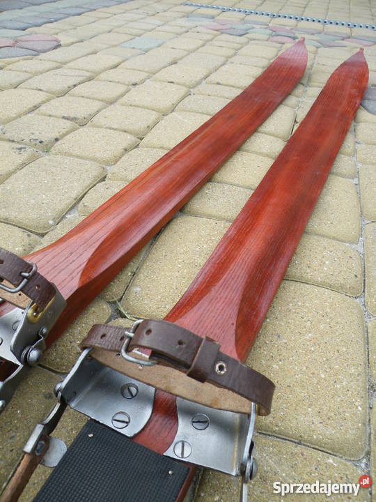 Stare drewniane narty 195 cm Pruchnik - Sprzedajemy.pl