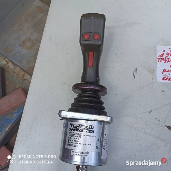 Joystick Terex Demag SPF 2 Nowy Tomyśl - Sprzedajemy.pl Joystick Terex Demag SPF 2 Nowy Tomyśl - Sprzedajemy.pl