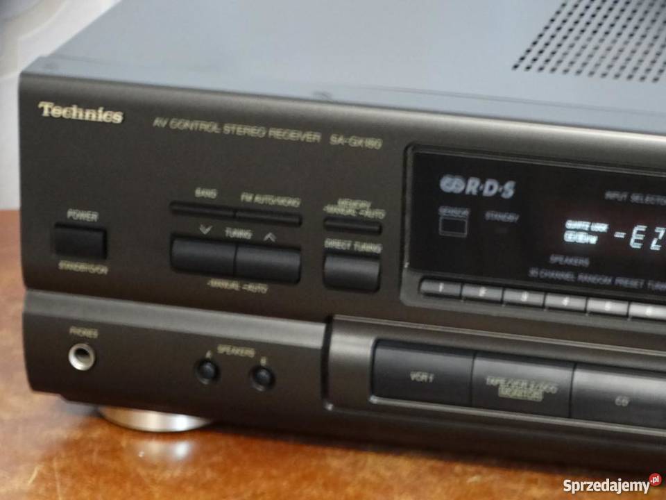 Wzmacniacz z radiem Technics SA-GX180 mocny..WYSYŁKA. Jasło - Sprzedajemy.pl