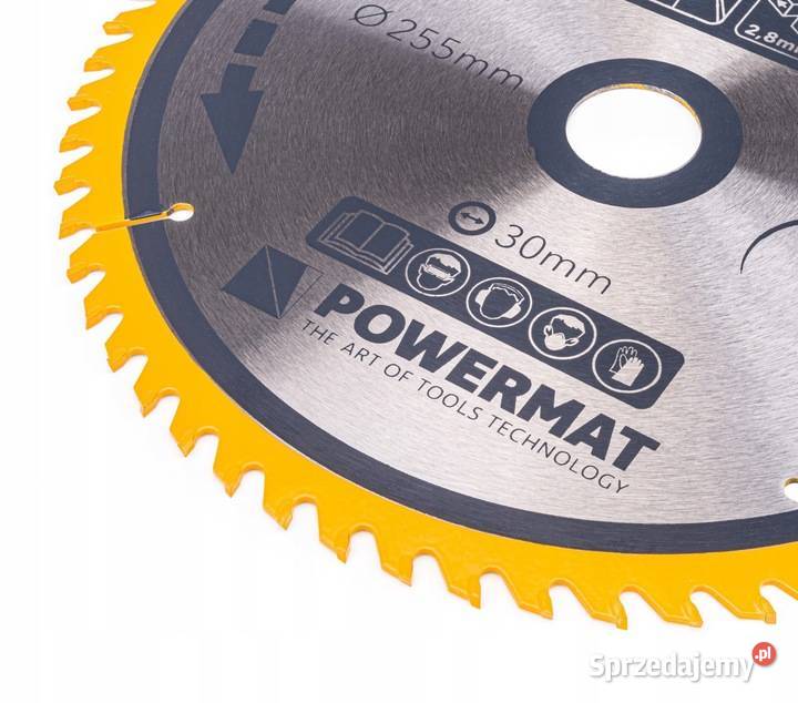 Tarcza WIDIOWA Do Drewna Piły Piła 255 x 30 mm 60Z Katowice - Sprzedajemy.pl