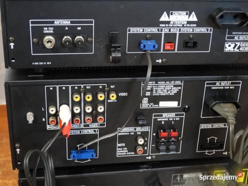 Wzmacniacz, korektor, CD i tuner Sony LBT-D505. WYSYŁKA Jasło ...