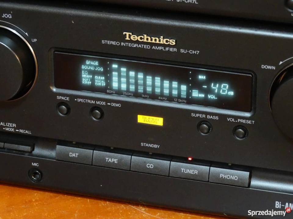 Wzmacniacz i tuner Technics SU-CH7 mocny. WYSYŁKA. Jasło - Sprzedajemy.pl