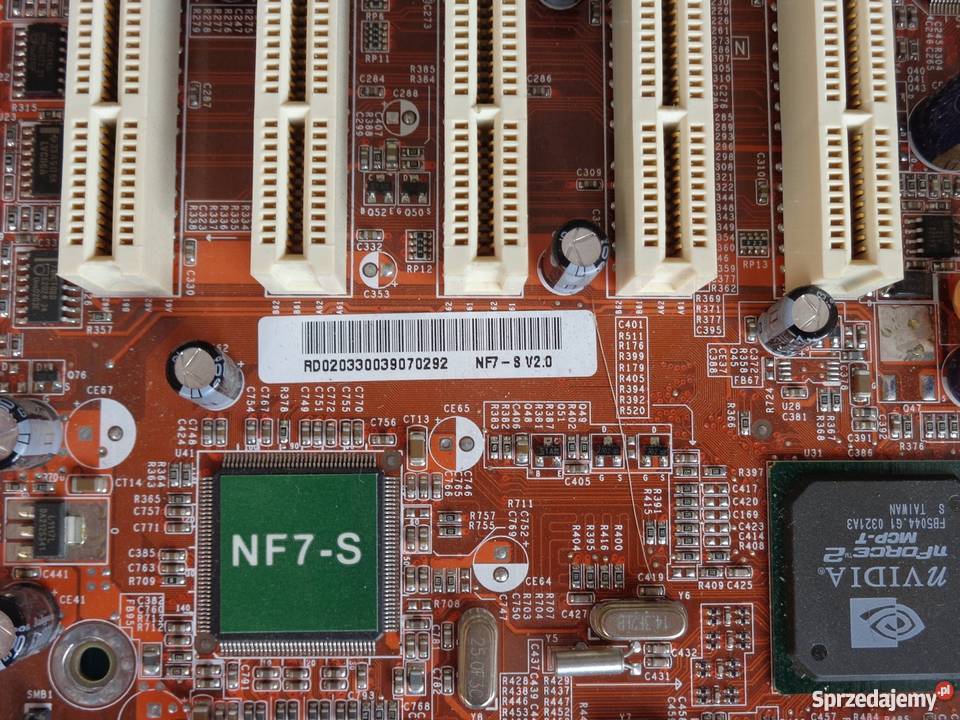 płyta główna ABIT NF7-S v2.0 AMD socketA/462 sata raid REZER Bytom ...