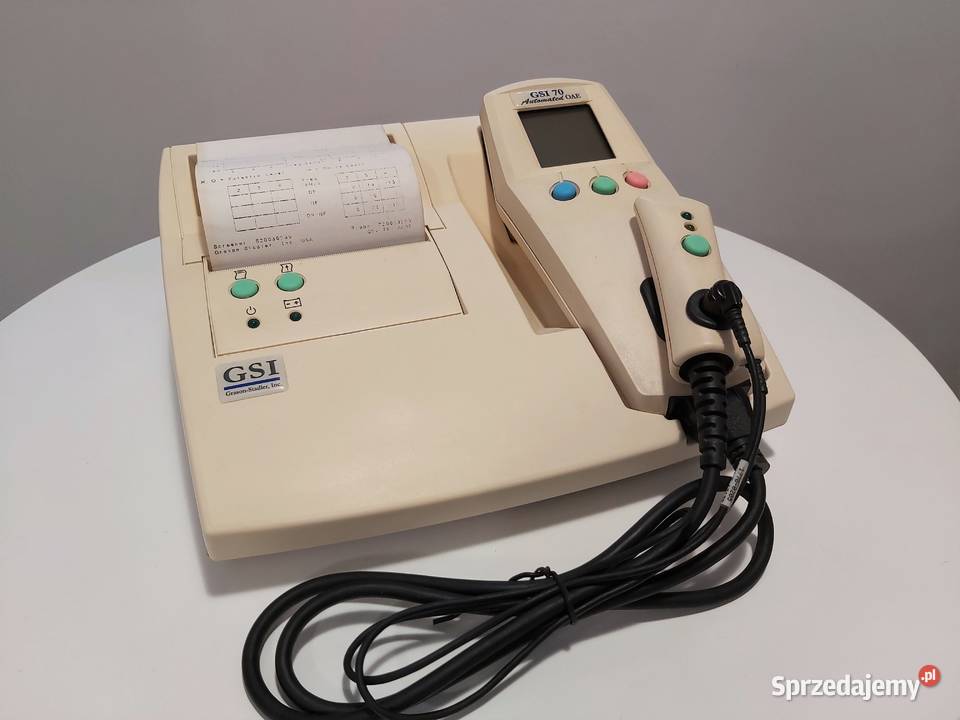 Otoemisja akustyczna GSI-70, DPOAE Wrocław - Sprzedajemy.pl