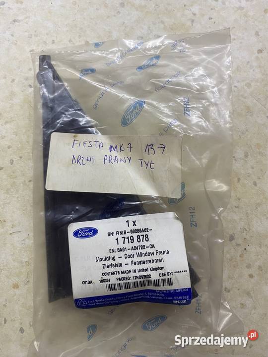 TRÓJKĄT DRZWI PRAWY TYŁ NOWY ORYG FORD FIESTA MK7 8A61A24722 Jasienica ... TRÓJKĄT DRZWI PRAWY TYŁ NOWY ORYG FORD FIESTA MK7 8A61A24722 Jasienica ...