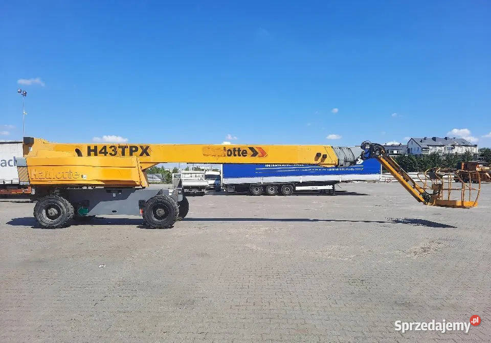 Haulotte H43TPX (HB135jRT) podnośnik teleskopowy Warszawa - Sprzedajemy.pl