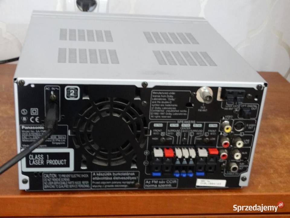 Amplituner z CD Panasonic mocny. WYSYŁKA. Jasło - Sprzedajemy.pl