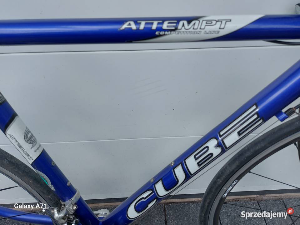 Rower szosowy CUBE ATTEMPT - ULTEGRA, 2x10, CARBON, Mavic - Okazja ...