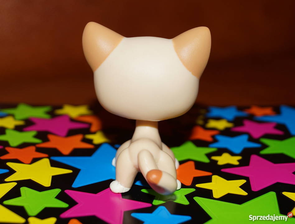 LPS shorthair UNIKAT #852 Littlest Pet Shop kot zielone oczy Czerwionka ...