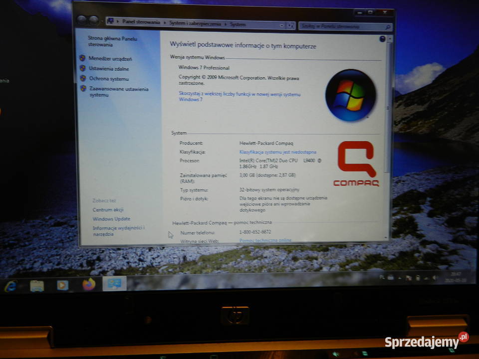 Laptop HP Elite Book Compaq 2530p. Tarnobrzeg - Sprzedajemy.pl