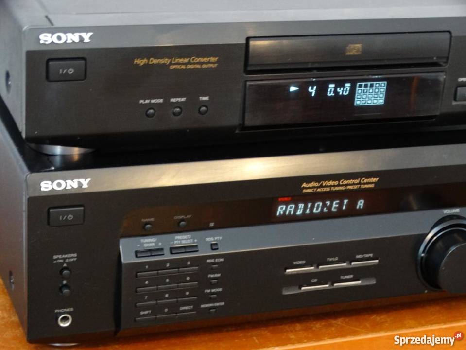 Amplituner Sony z CD mocny i sprawny. WYSYŁKA. Jasło - Sprzedajemy.pl
