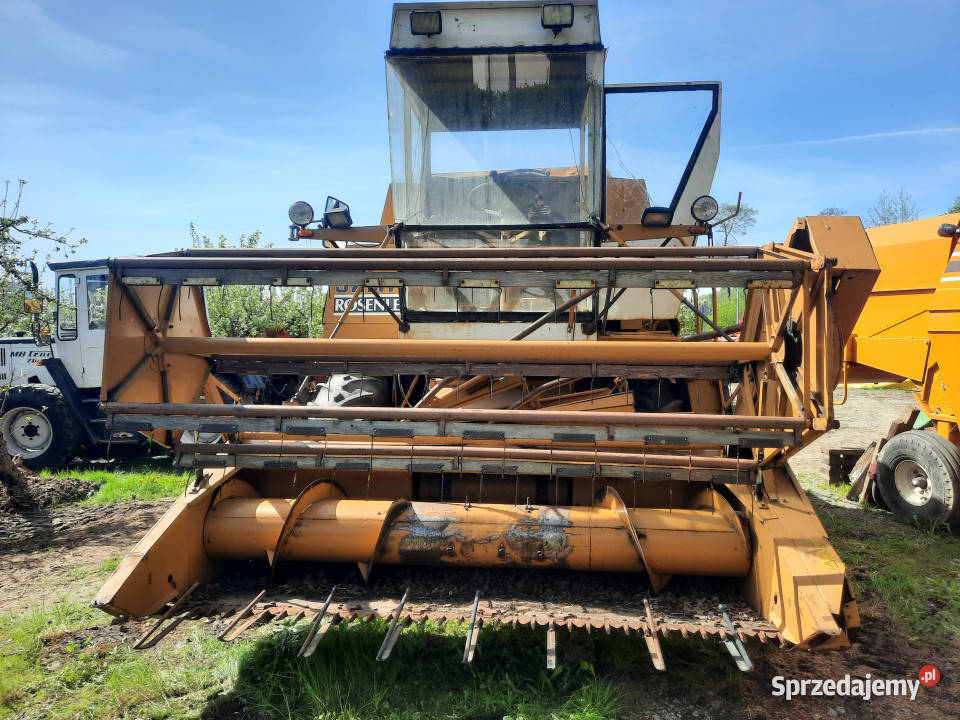Kombajn zbożowy SAMPO ROSENLEW 500 + heder, sieczkarnia Izabelin ...
