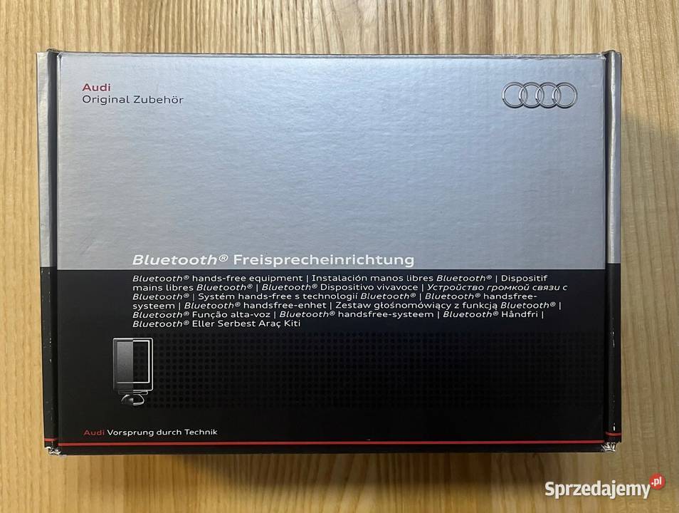 ZESTAW GOŚNOMÓWIĄCY BLUETOOTH AUDI A6 C6 C7 A4 B7 B8 TT NOWY ORYGINAŁ AUDI Przedecz - Sprzedajemy.pl