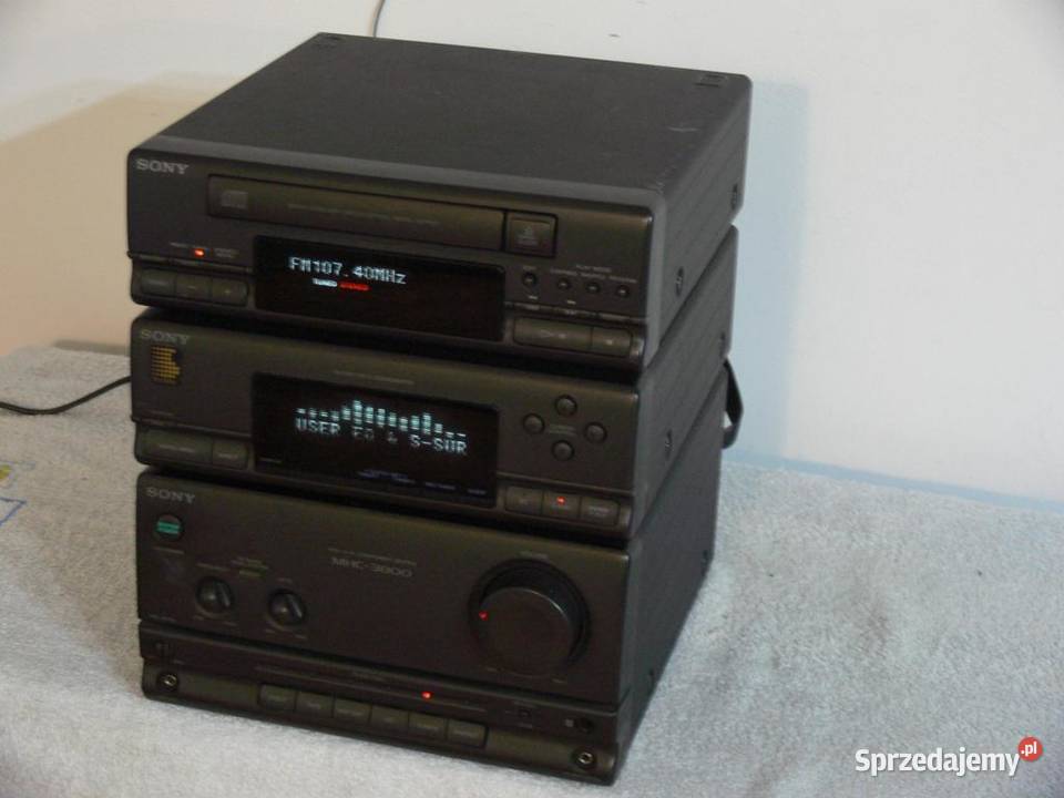Wzmacniacz, korektor, CD i tuner Sony MHC-3800. WYSYŁKA. Jasło ...