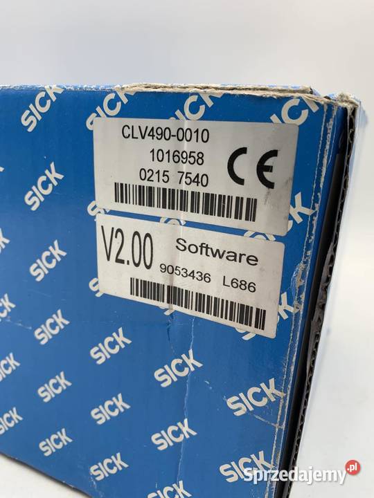 Sick CLV490-0010 1016958 Barcode Scanner Warszawa - Sprzedajemy.pl