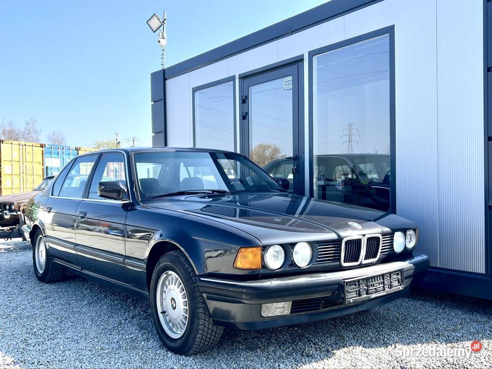 BMW E32 735iL Diamant Schwarz Buffalo Wrocław - Sprzedajemy.pl