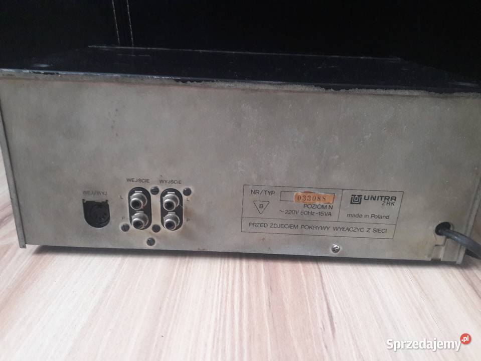 Magnetofon UNITRA ZRK M8017, Magnetofon Stereo, Kaseciak,PRL Gliwice ...