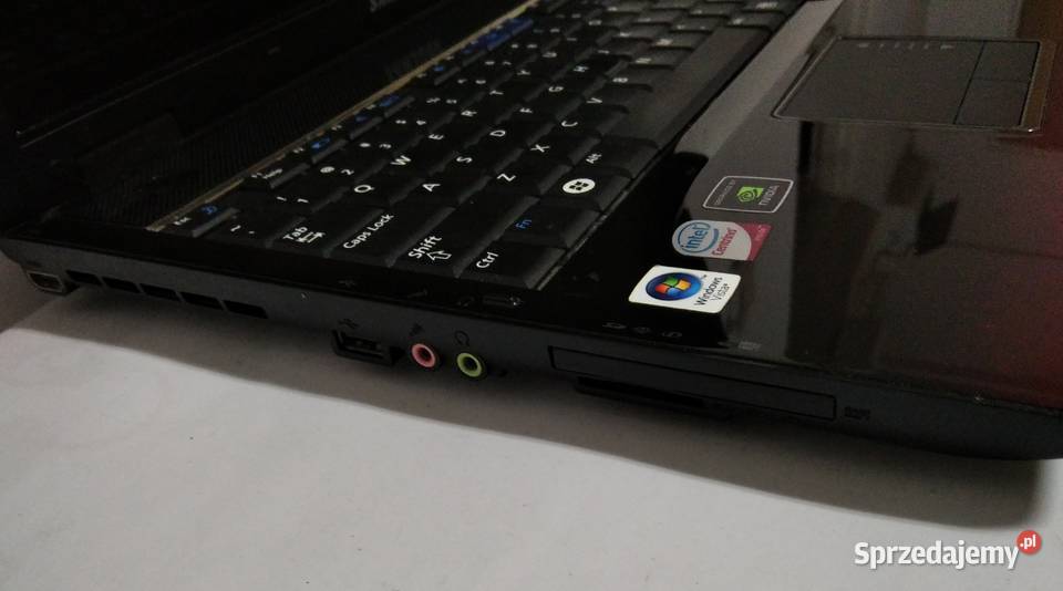 Laptop SAMSUNG R710 Win7 4GB/500GB NVIDIA Intel Duo 17'' zas Pabianice ...