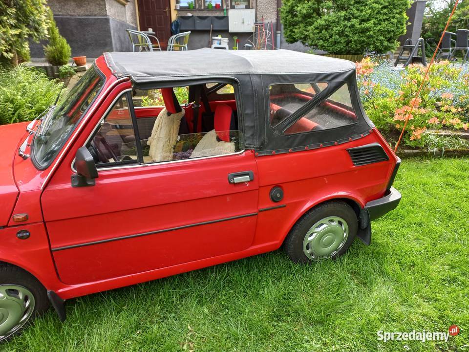 Polski Fiat 126p 650 CABRIO DO NEGOCJACJI Cieszyn - Sprzedajemy.pl