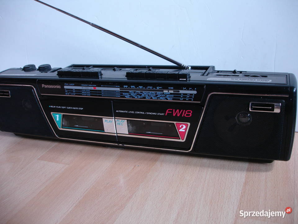 Radiomagnetofon PANASONIC RX-FW-18 (rezerwacja) Zielona Góra ...