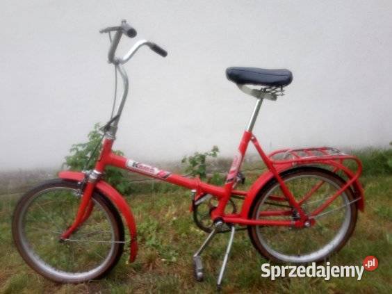 Zabytkowy rower składak Kama Ostrów Wielkopolski - Sprzedajemy.pl
