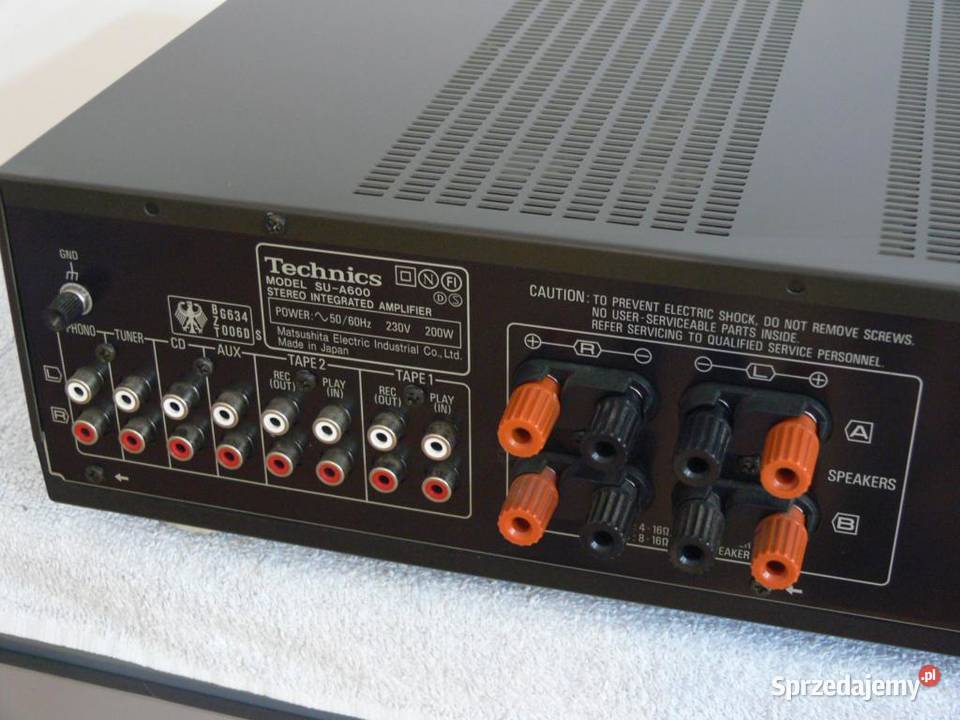 Wzmacniacz Technics SU-A600 sprawny i śliczny. WYSYŁKA. Jasło - Sprzedajemy.pl