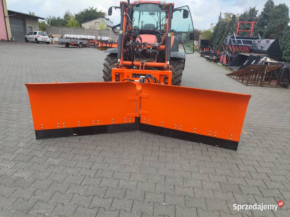 Pług sniezny składany 2,6m Strzałkowy 2,1m 3m HIT Katowice - Sprzedajemy.pl