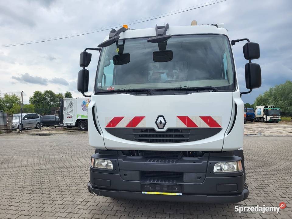 Śmieciarka Renault Renault Midlum 270 z zabudową marki Faun Dąbrowa ...