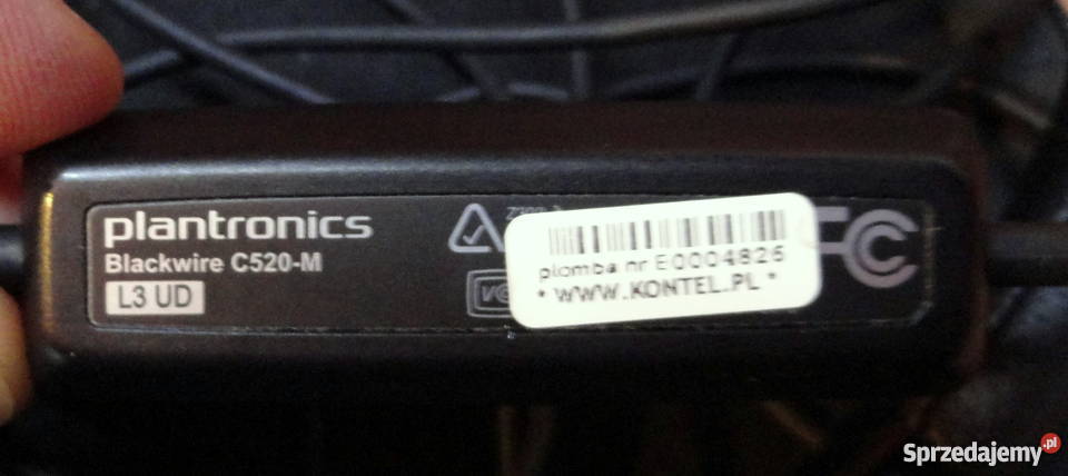 Słuchawki Plantronics Blackwire C520-M USB Kościan - Sprzedajemy.pl