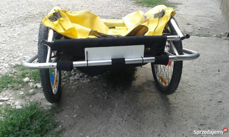 Przyczepka riksza rowerowa dla dzieci Barcin - Sprzedajemy.pl